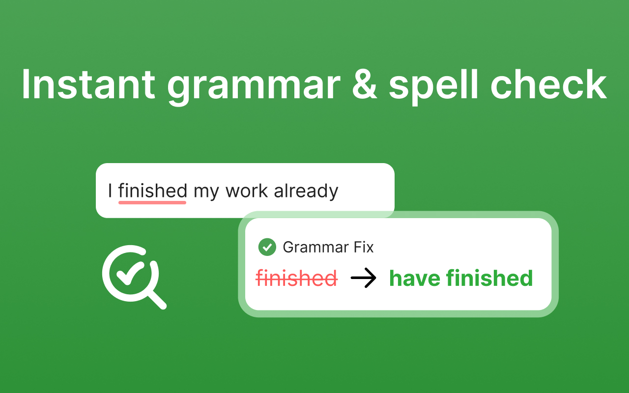 GrammarFix - Smart Grammar Checker