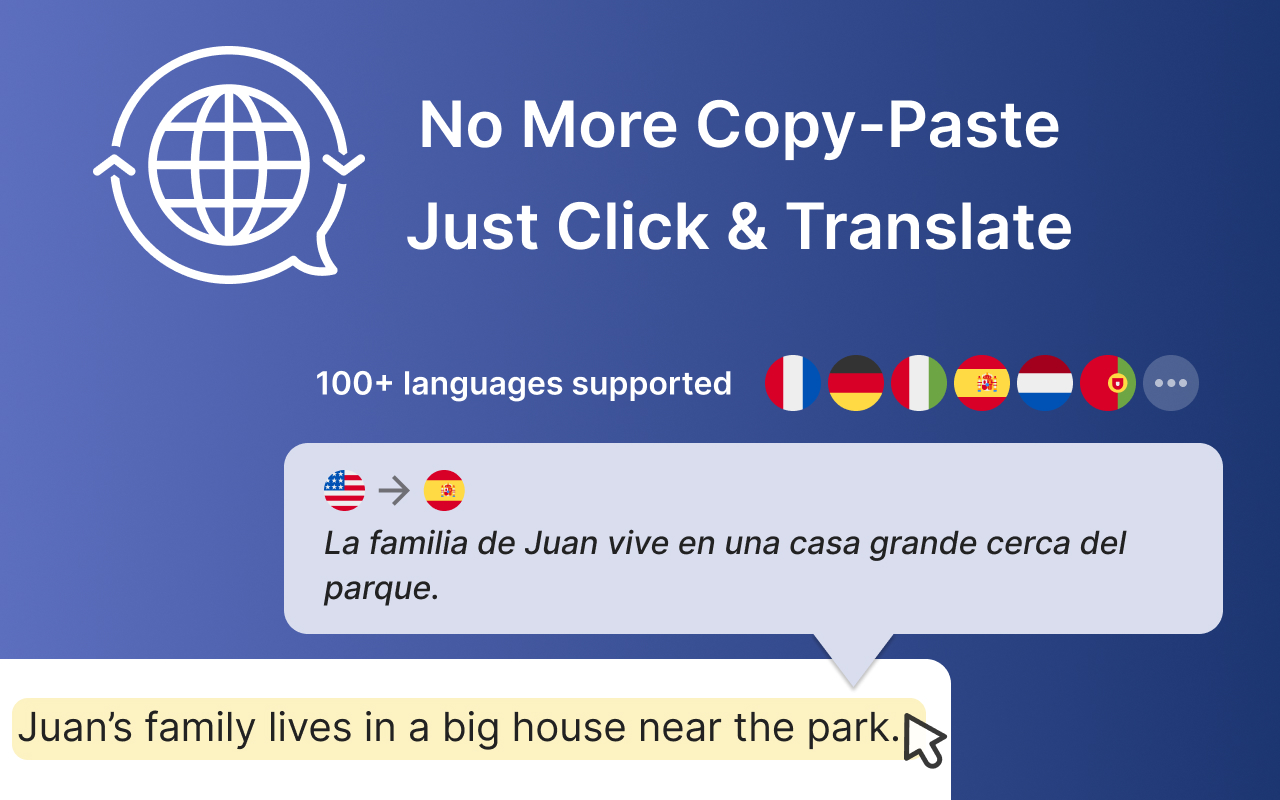 EasyTranslate - One-Click Web Translator